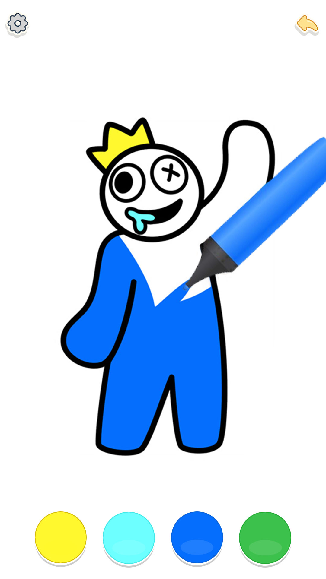 Coloring Master ASMR Painting Book: Color Page Monster Paint & Drawing ...