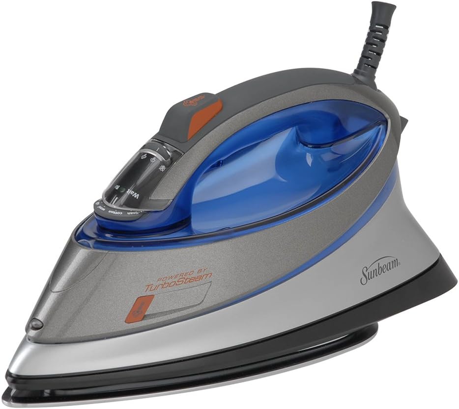 Amazon.com: Sunbeam GCSBCS-100 Turbo Steam Iron : Home & Kitchen
