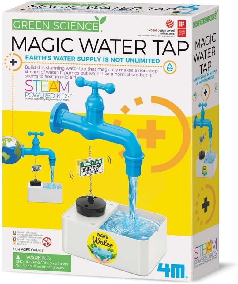 Amazon.com: Magic Water Tap | Green Science | Build a Water Tap to Pump ...