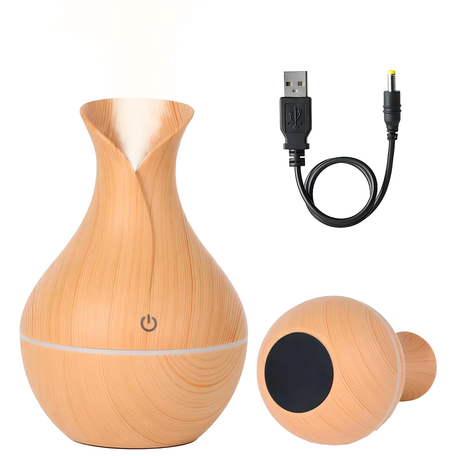 Essential Oil Diffuser 130ml Retro Gourd Shape Aromatherapy Diffuser ...