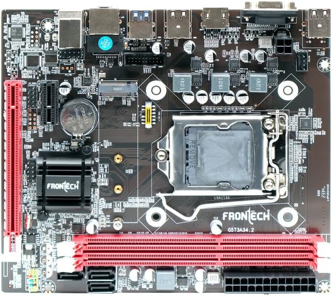 Amazon.in: Buy FRONTECH H81 Chipset Motherboard with 2xDDR3 RAM Slots ...