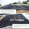 Amazon.com : Hosuly 2" Thick Gravel Stabilizer Grid 6.5 x 20 ft Mud Slope Control Driveways ...