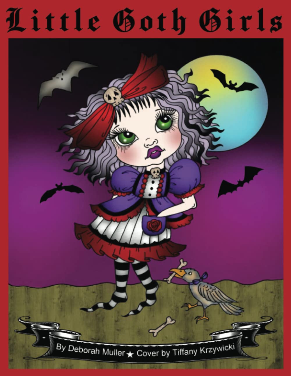 Amazon.com: Little Goth Girls: Unlock your creativity and relax with 32 ...