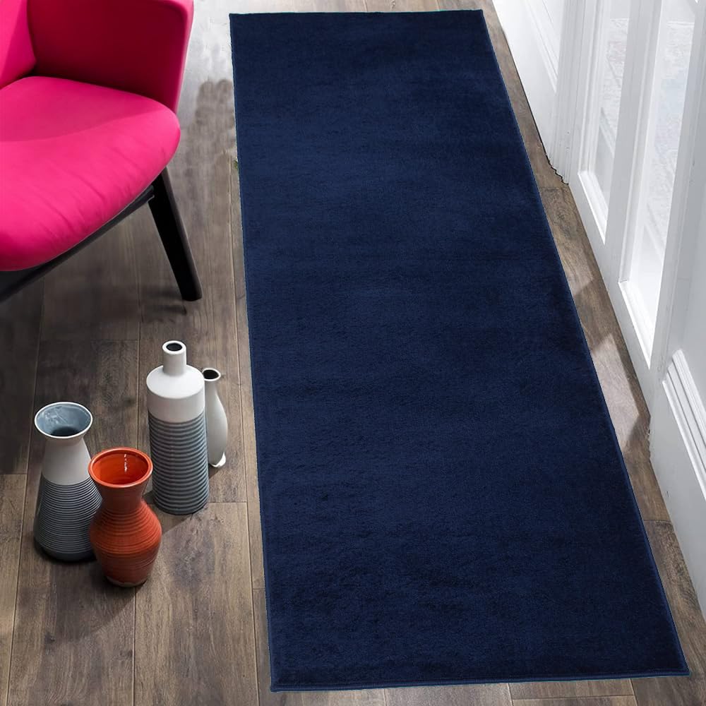 Amazon.com: Custom Size Runner Rug Solid Color Extra Long Runner Rugs ...
