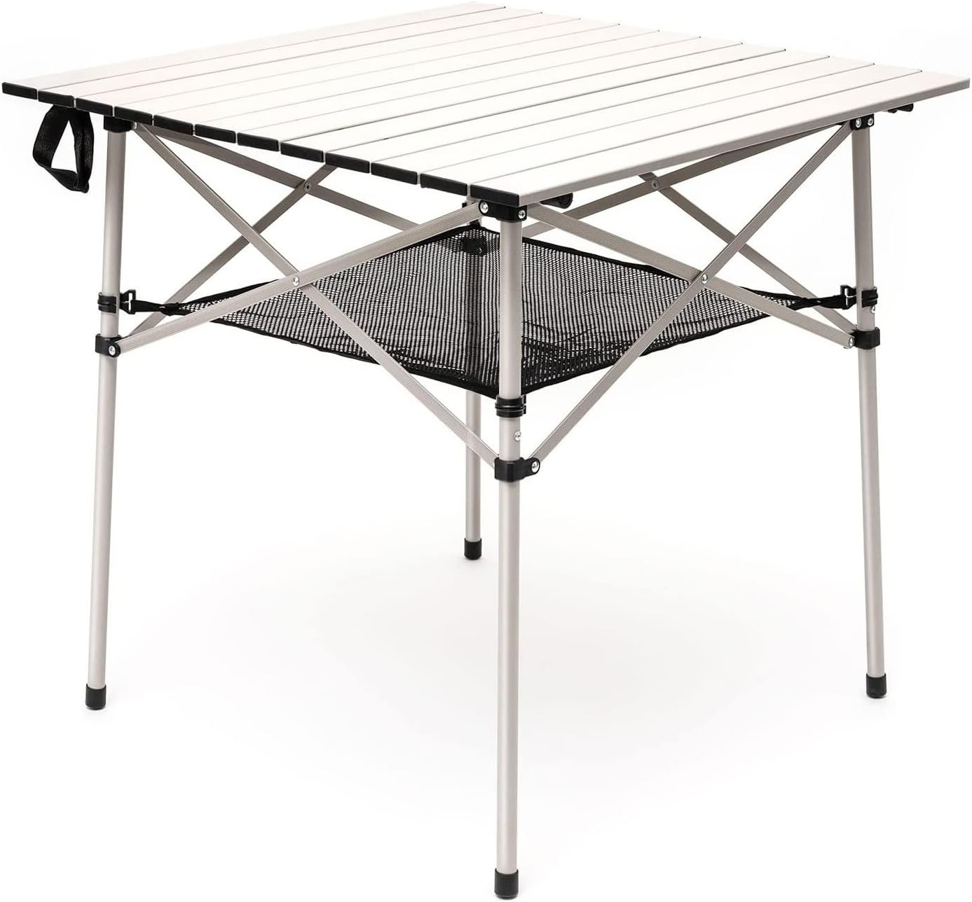 Amazon.com: VEVOR Folding Camping Table, Outdoor Portable Side Tables ...