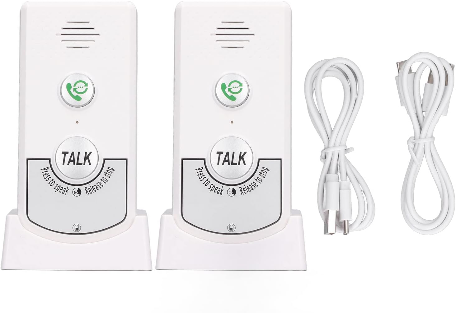 Amazon.com: 2 Way Talk Doorbell Wireless Voice Intercom Doorbell Home ...