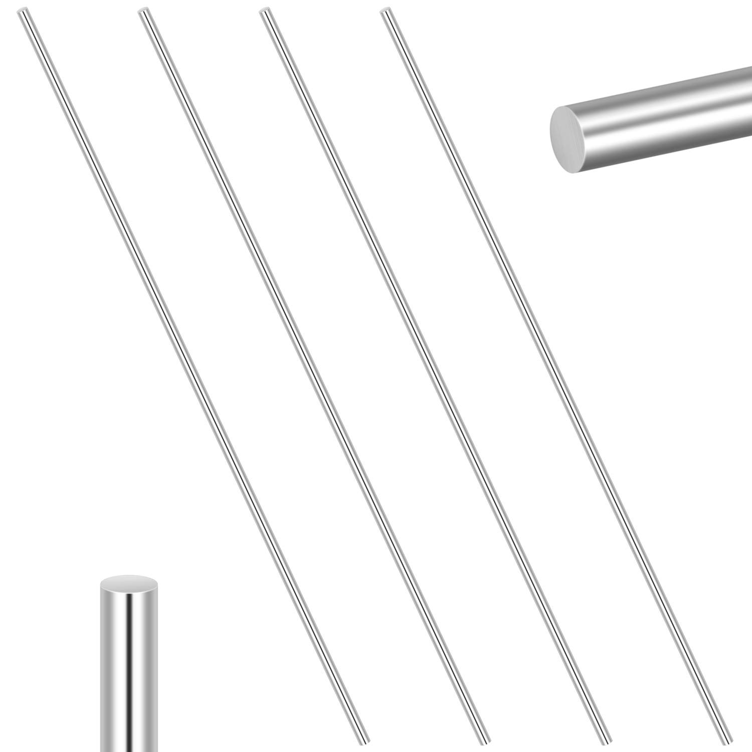 Snapklik.com : Favordrory 4 Pieces 304 Stainless Steel 5mm X 356mm ...