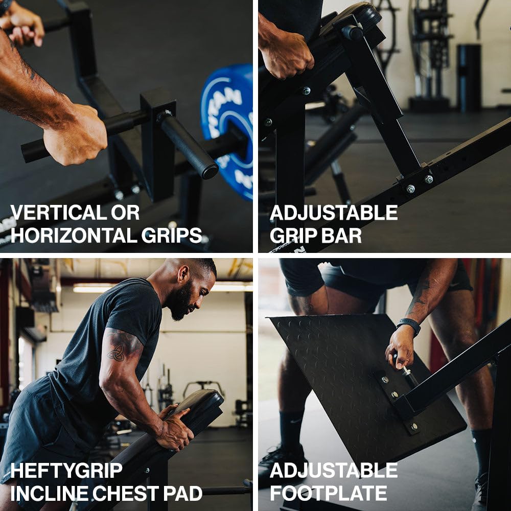 Snapklik.com : Titan Fitness Plate-Loaded Chest Supported T-Bar Row ...