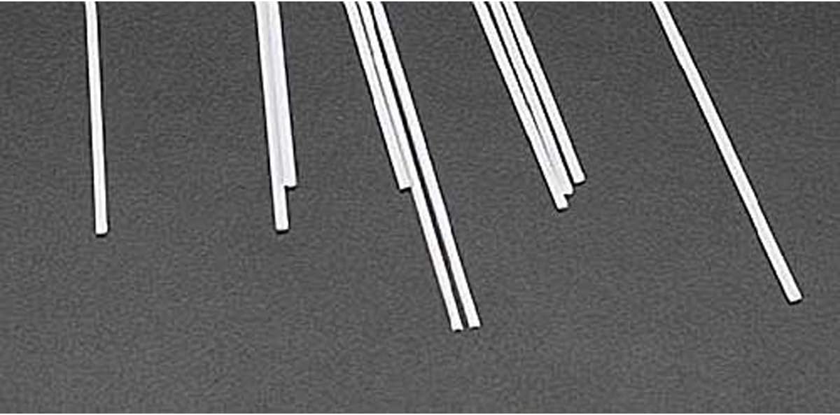 Amazon.com: Plastruct MRH-40 Half-Round Rod.040 10 PLS90880 Plastic ...