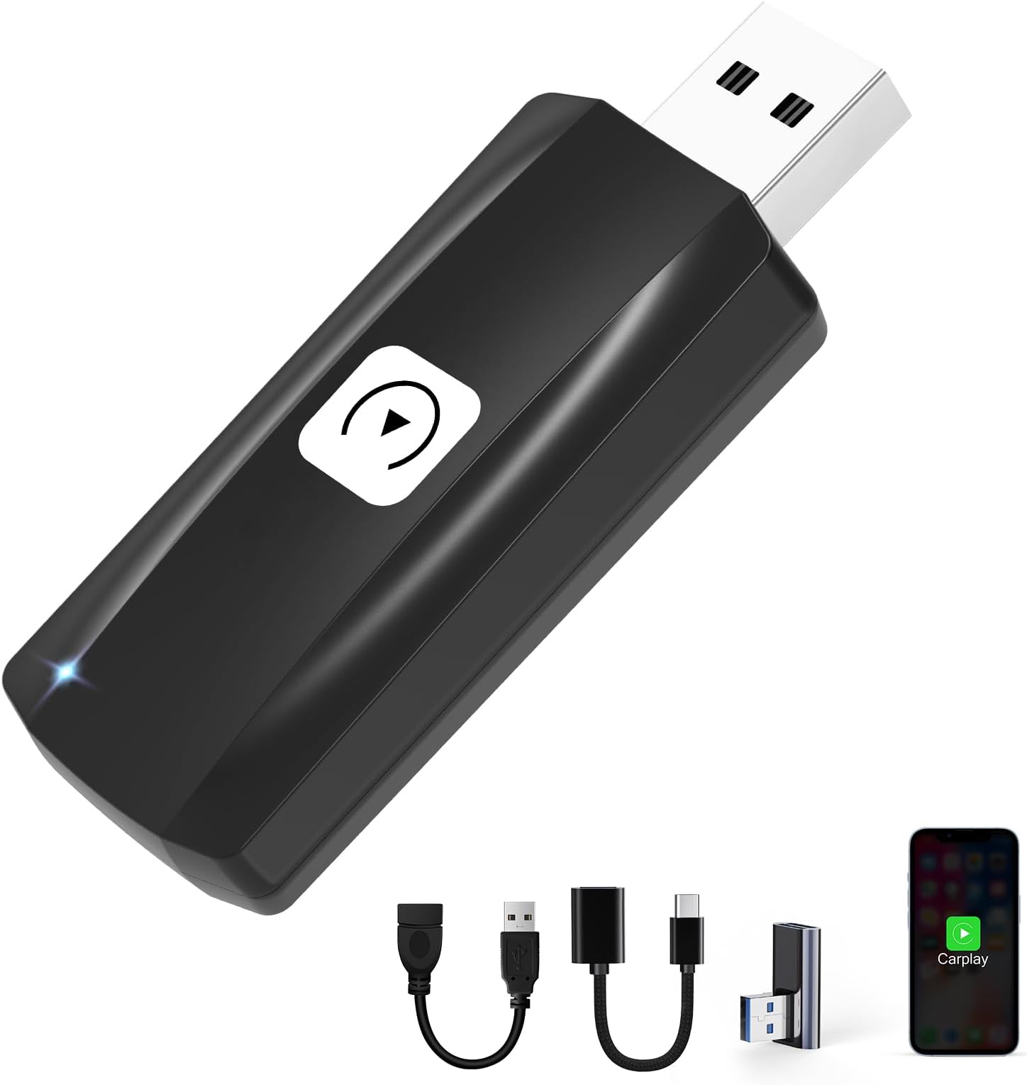 MSXTTLY Carplay Wireless Adapter U2C-AIR for Car with Carplay and iOS ...