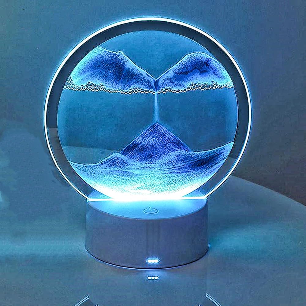 Amazon.com: XIYUAN Moving Sand Art Picture 3D Deep Sea Sandscape in ...