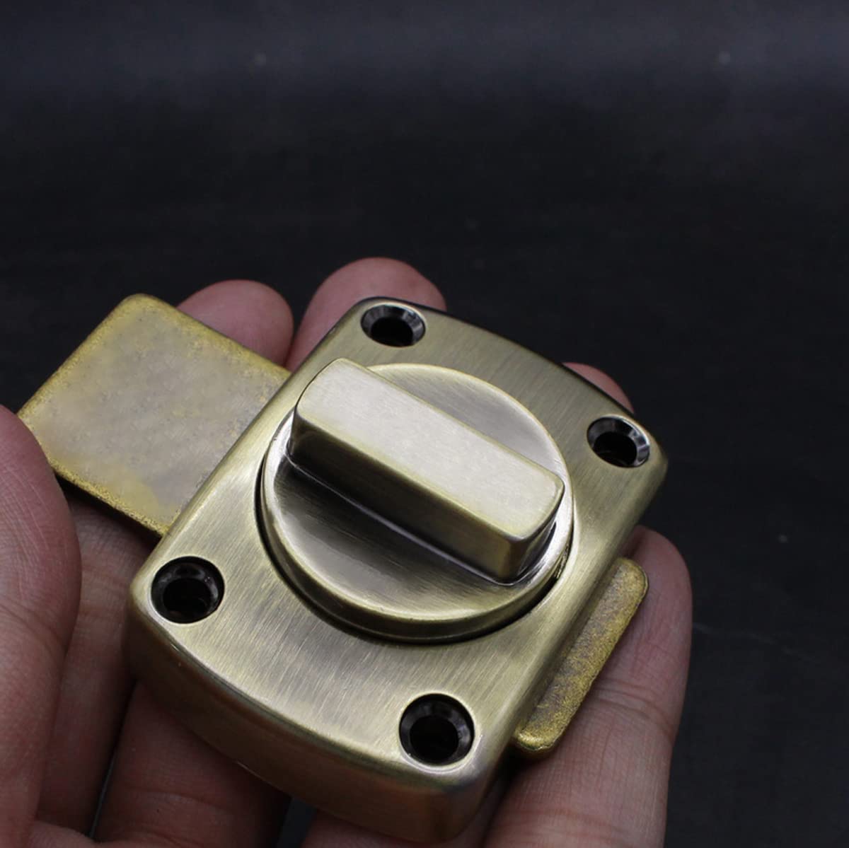 Zinc Alloy Latch Rotate Bolt, Silver Security Slide Lock Latch Bolt for ...