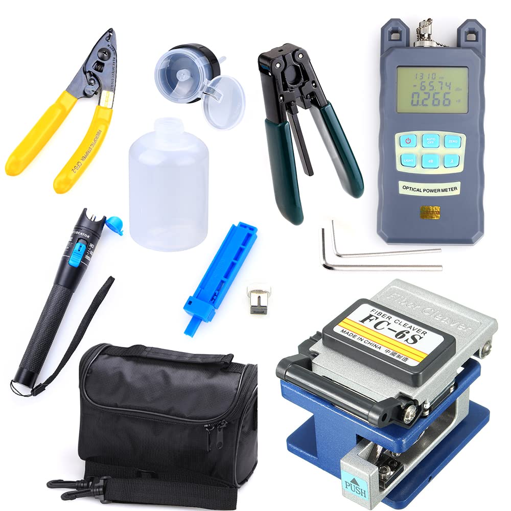 Buy Fiber Optic FTTH Tool Kit ，Fiber Optic Termination Tool Kit with FC ...