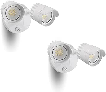 LUXFLY 2 Pack LED Flood Lights Outdoor, 34W 3500LM 5000K Daylight, IP65 ...