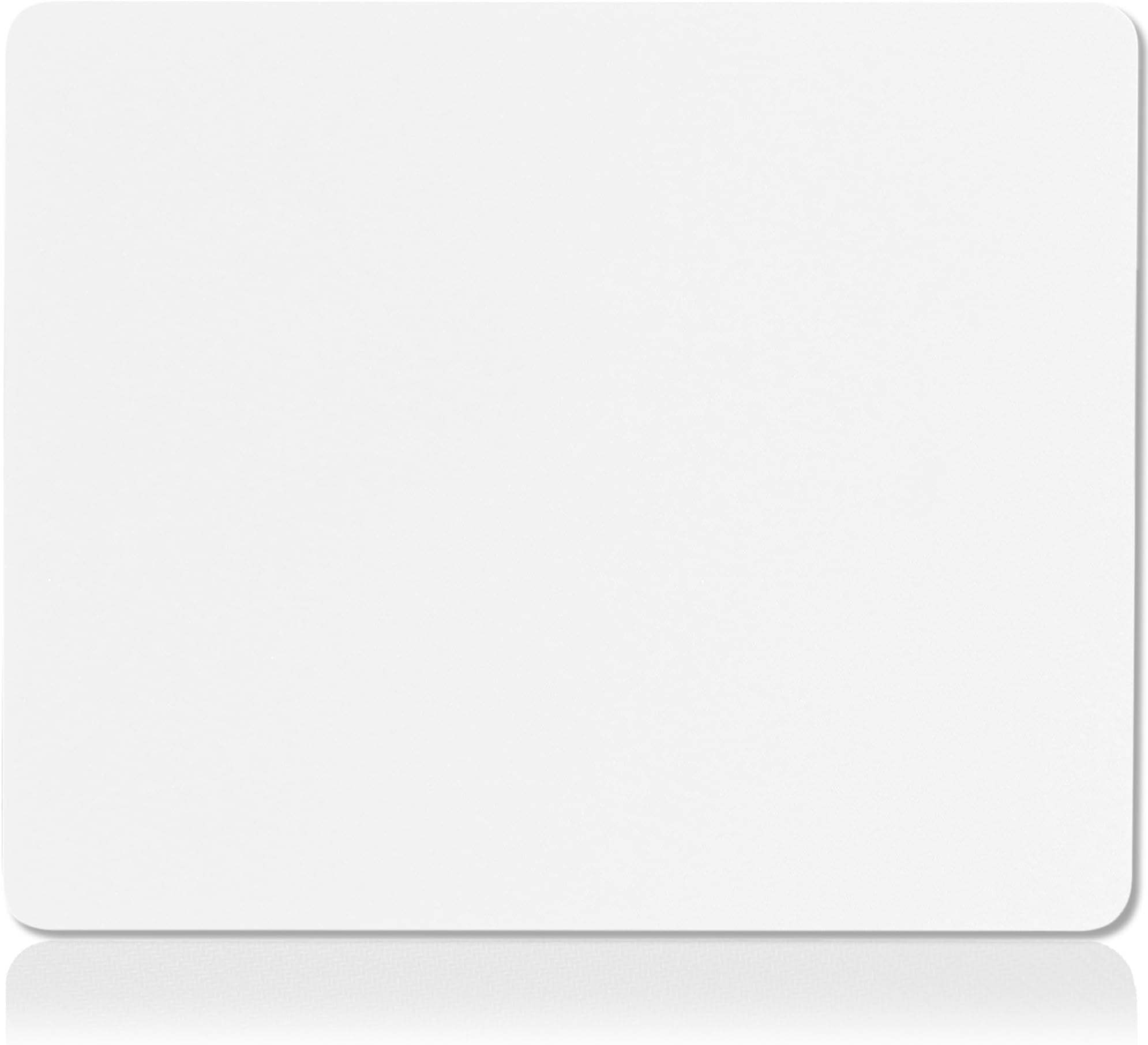 Amazon.com: Quality Selection White Mouse Pad Non-Slip Rubber Base ...