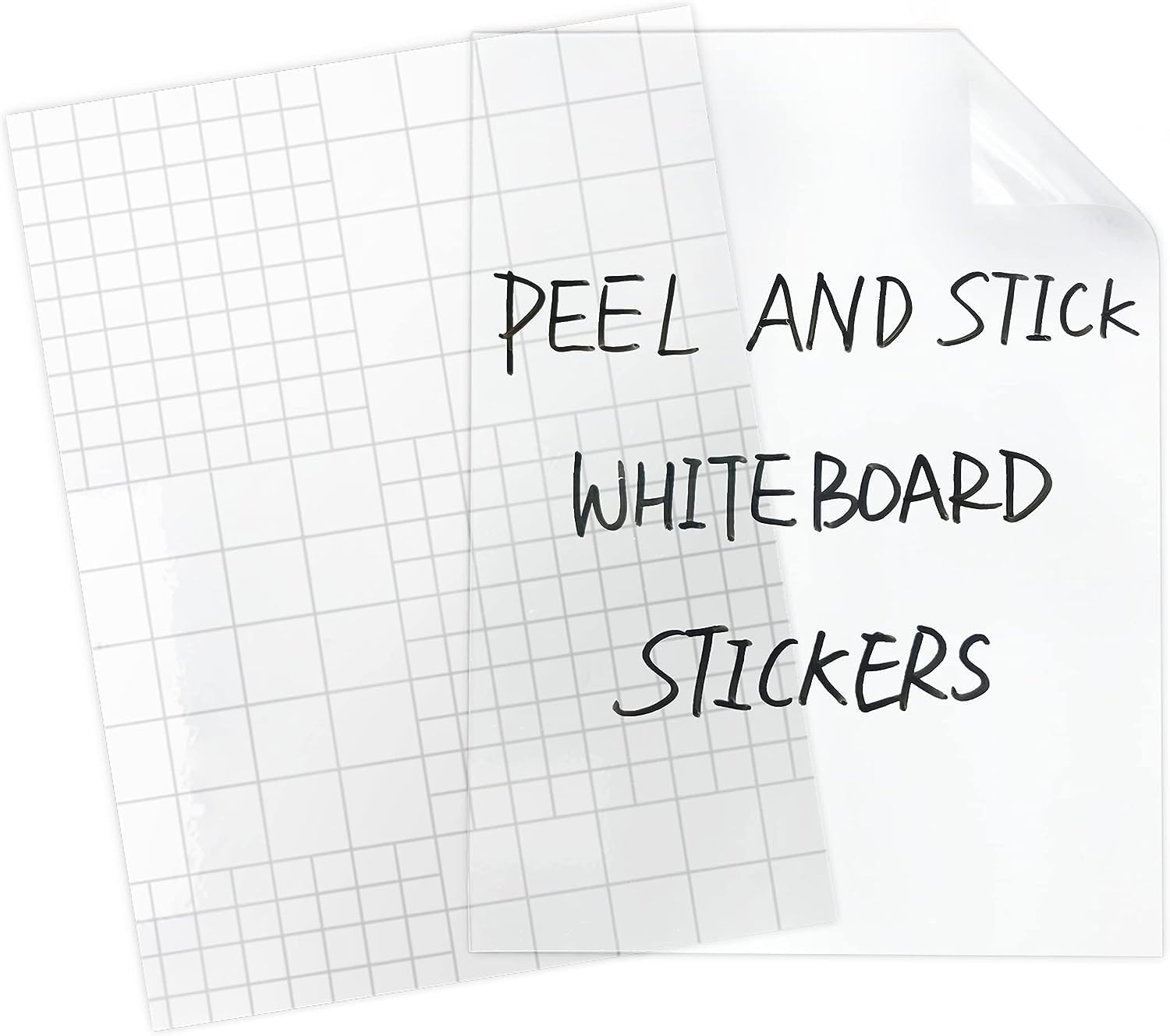 AMAZBIRD Clear Dry Erase Board Paper-Whiteboard for Fridge-Clear ...