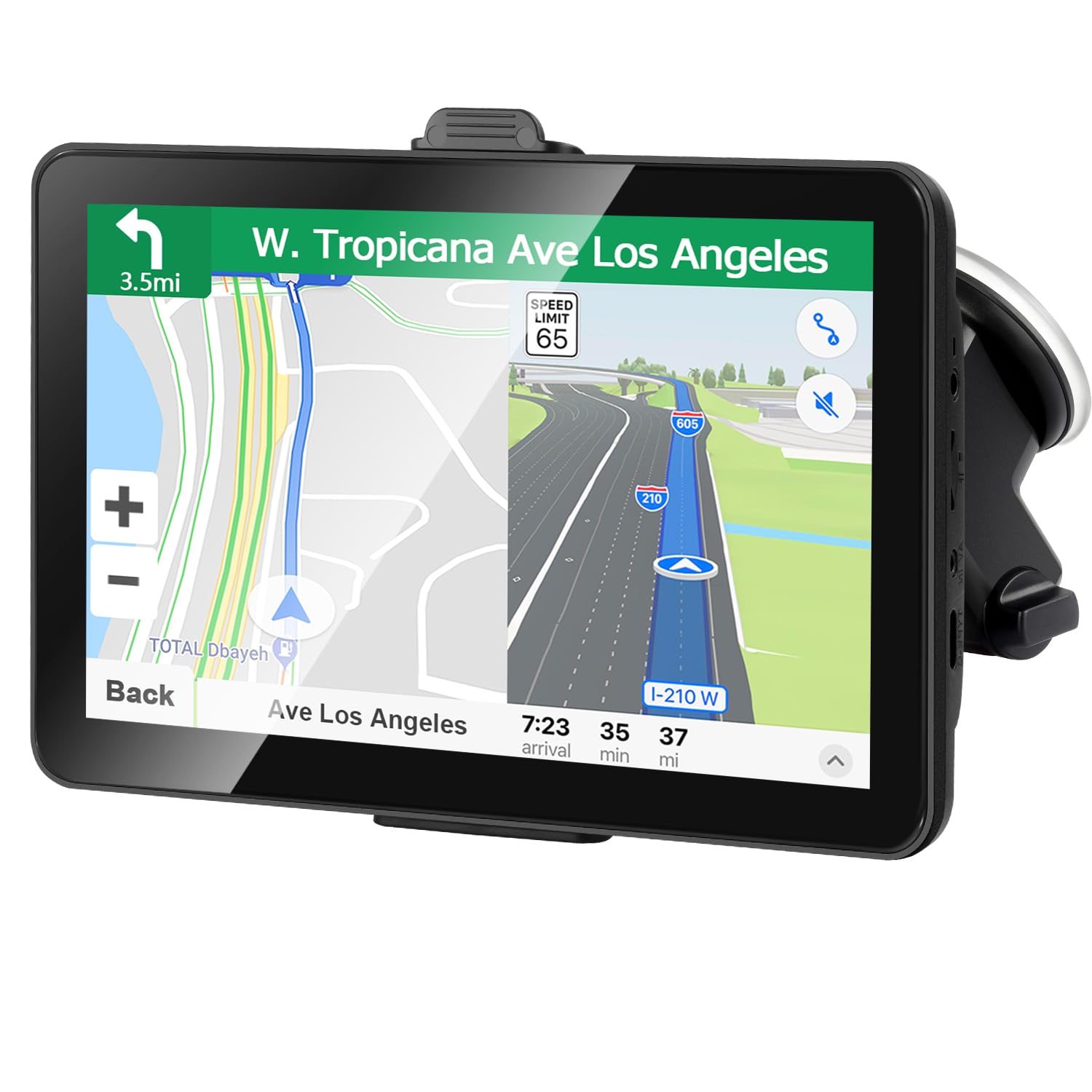 Snapklik.com : GPS Navigation For Car 7 Inch Touch Screen, 2024 Map ...