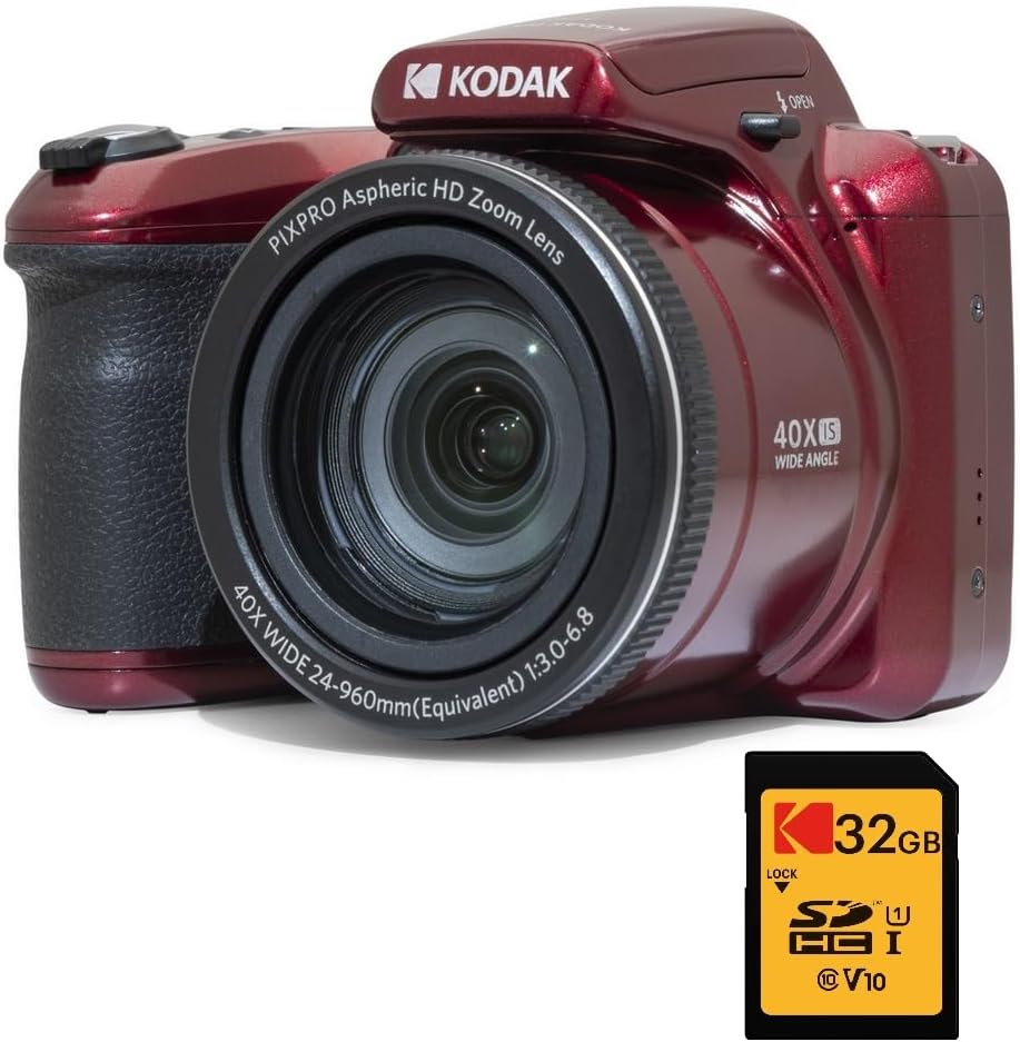 KODAK Pixpro Astro Zoom AZ405 Digital-Bridge + SDHC-Card KODAK Ultra ...