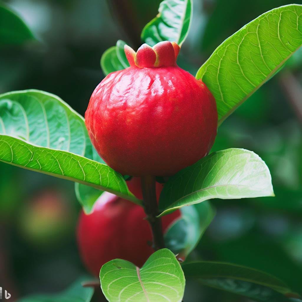 Dwarf Red Guava Fruit Seeds - 10+ Seeds Pack - Grow Year Round : Amazon ...