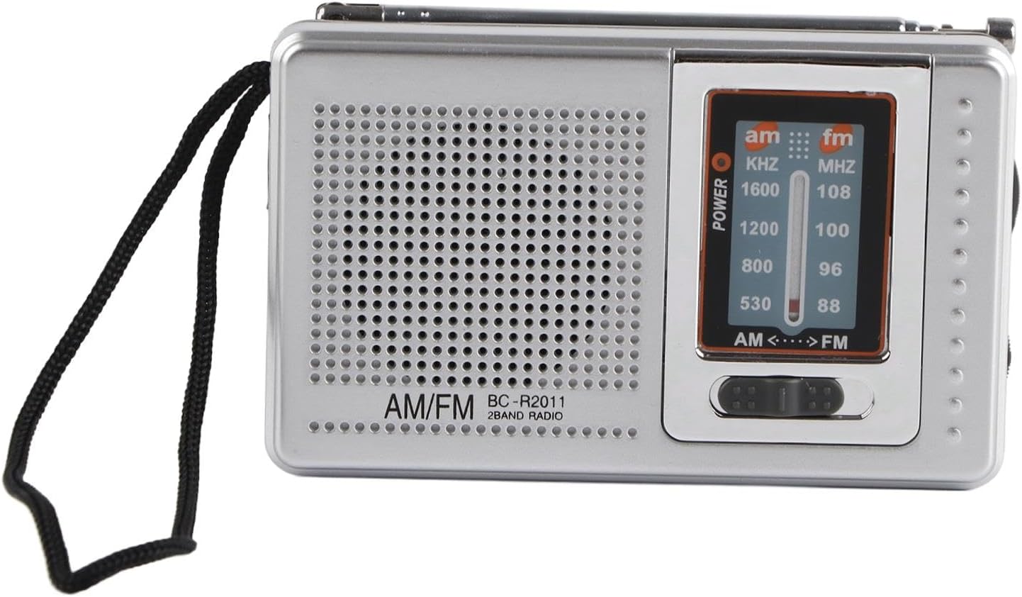 Amazon.com: Portable AM/FM Radio - Classic Design Pocket Radio for Home ...