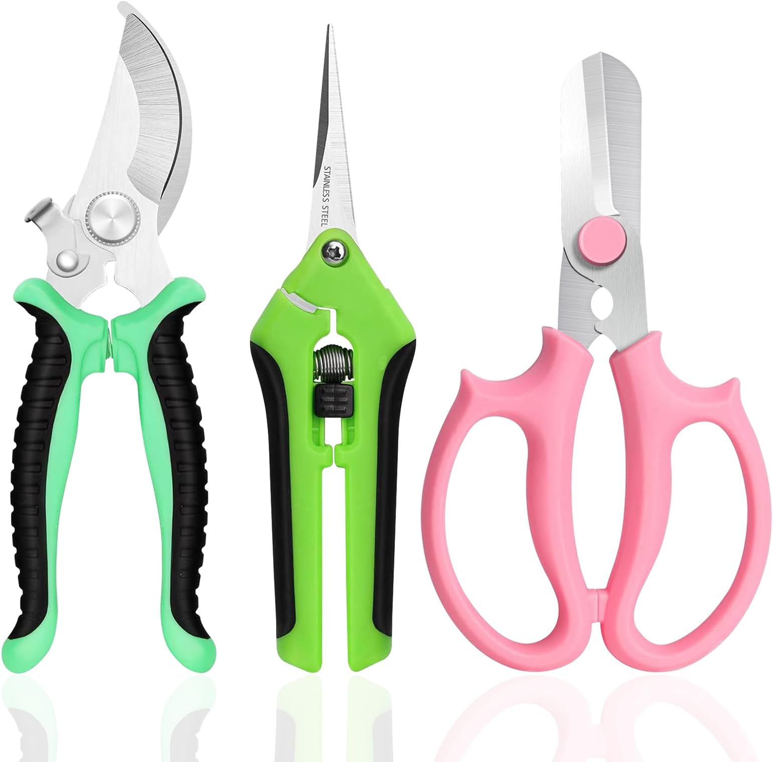 Draper Garden Scissor Set-2 Piece | Soft Grip | 165mm Straight Blade ...