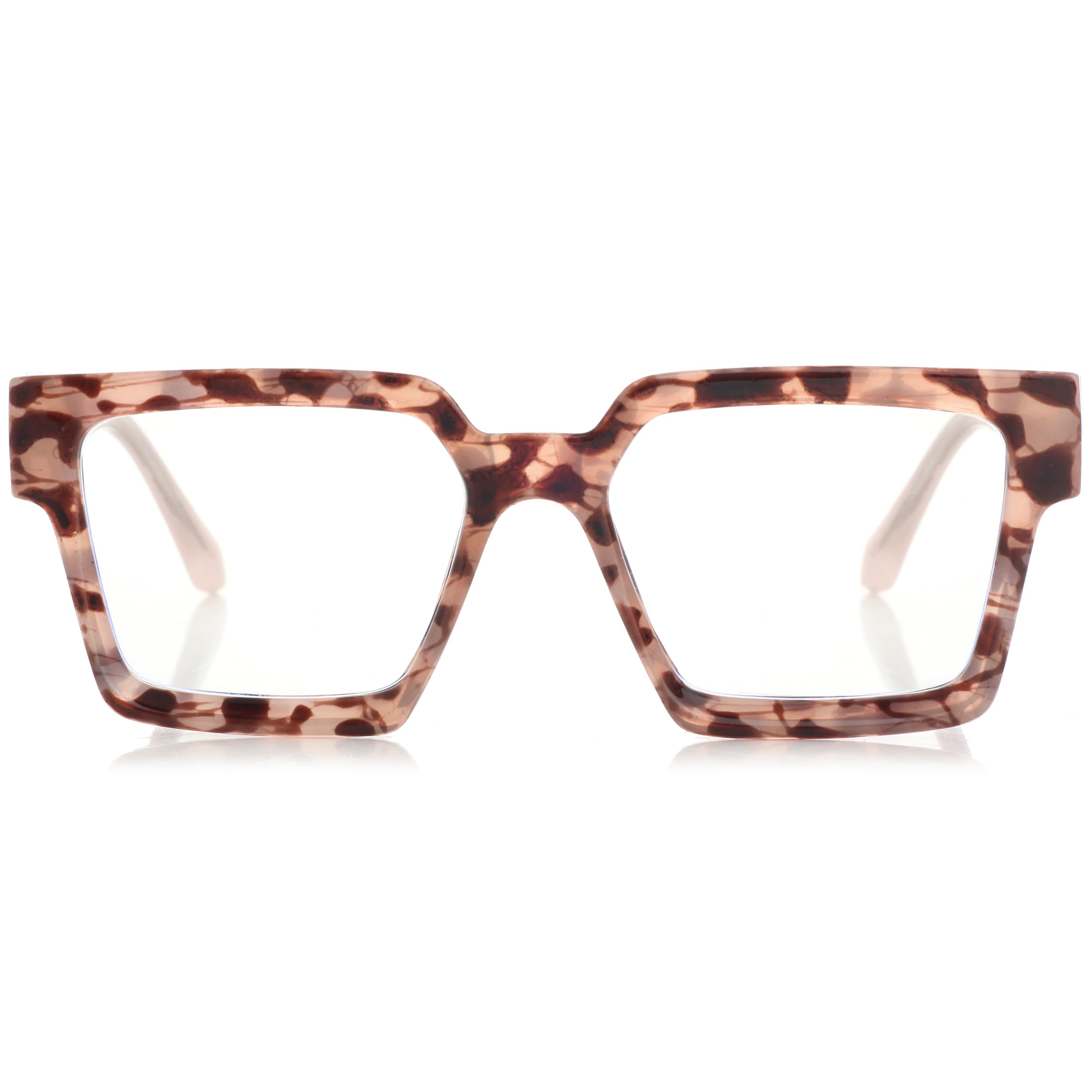 Snapklik.com : Kursan Square Black Glasses For Women Men Retro ...