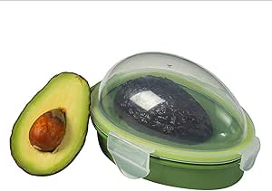 Amazon.com: kakina CMSX Avocado Saver Container Reusable Avocado Saver ...