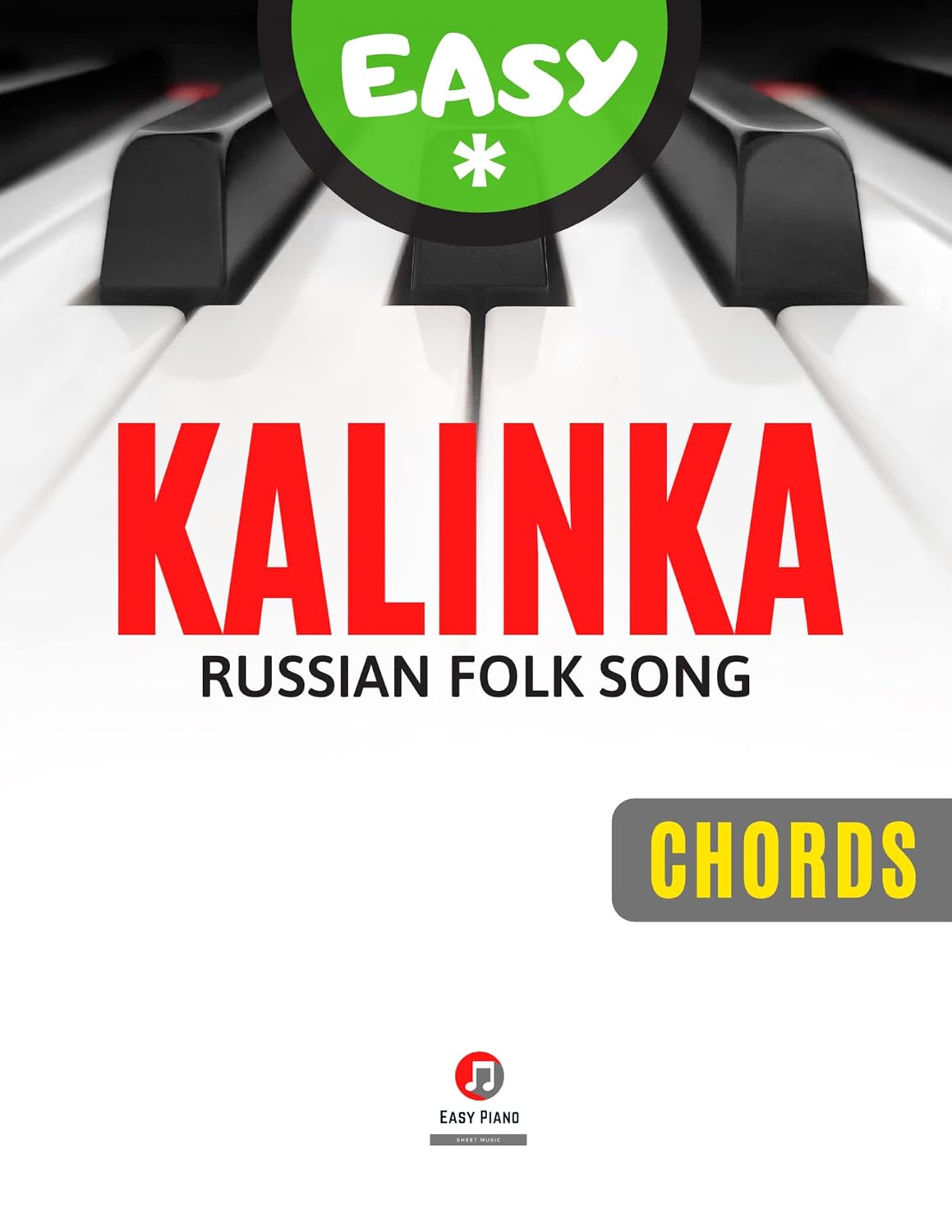 Kalinka I Russian Dance I Easy Piano Sheet Music for Beginners Adults ...