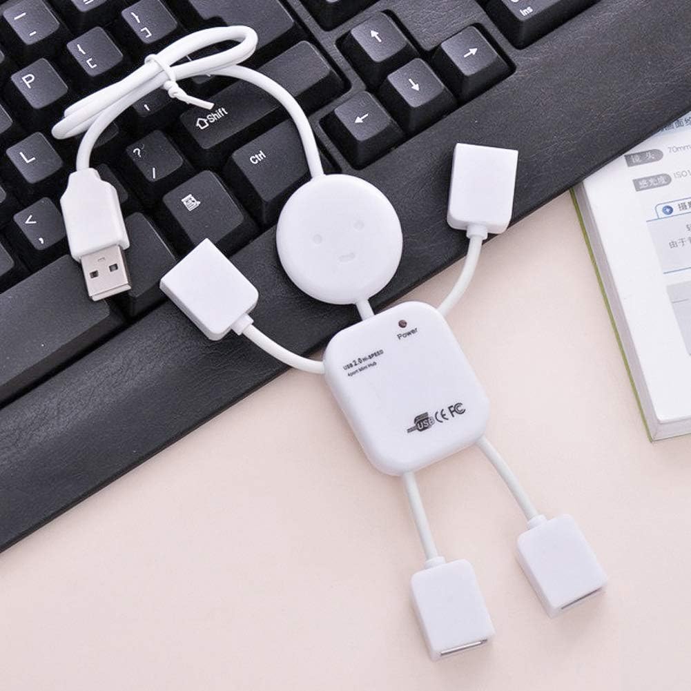 Amazon.com: Trusway Portable USB Multiport Cartoon Human-Shaped with 4 ...