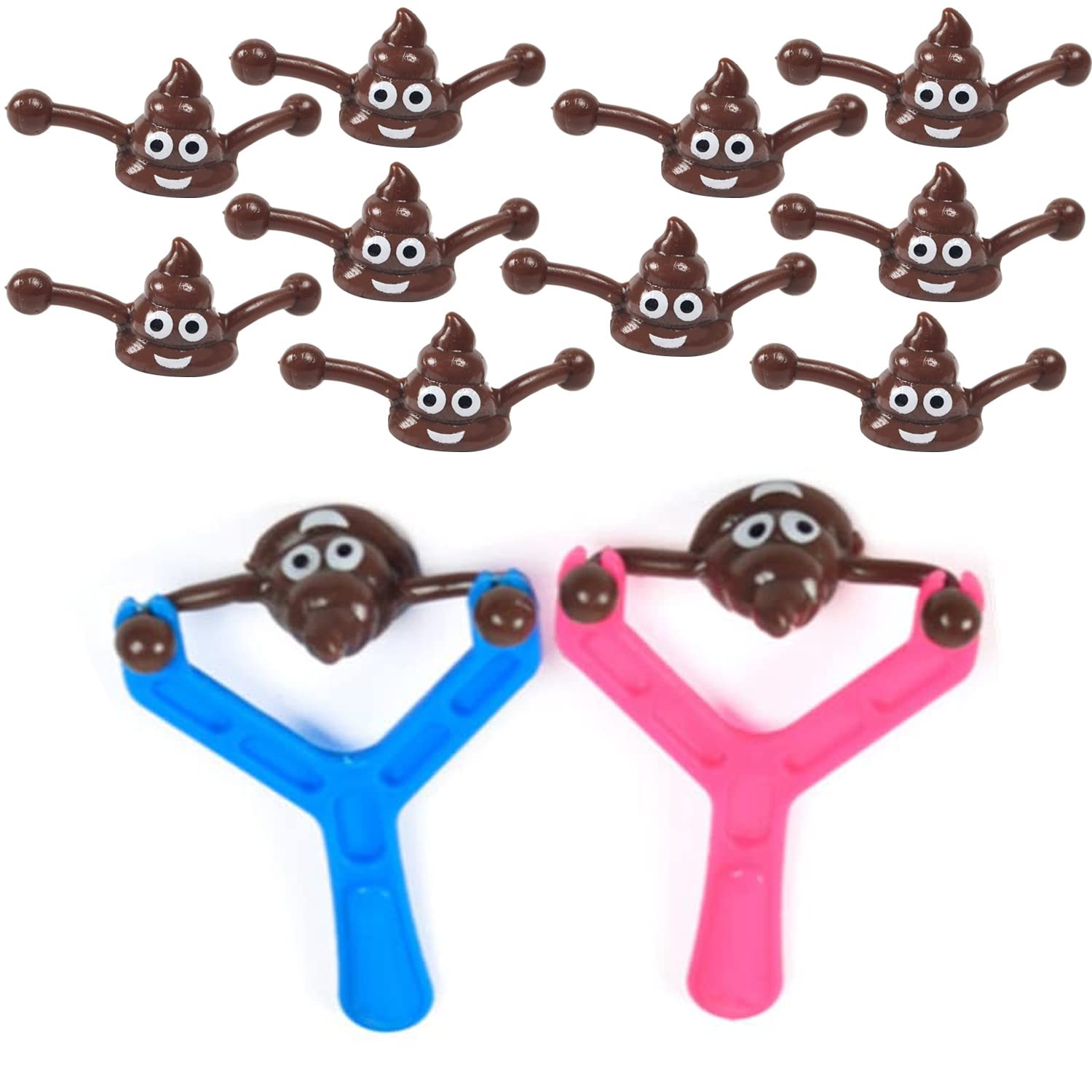 Buy Poop Sling Toy - Mini Rubber Sling Flying Poop Toys - Stretchy Toy ...