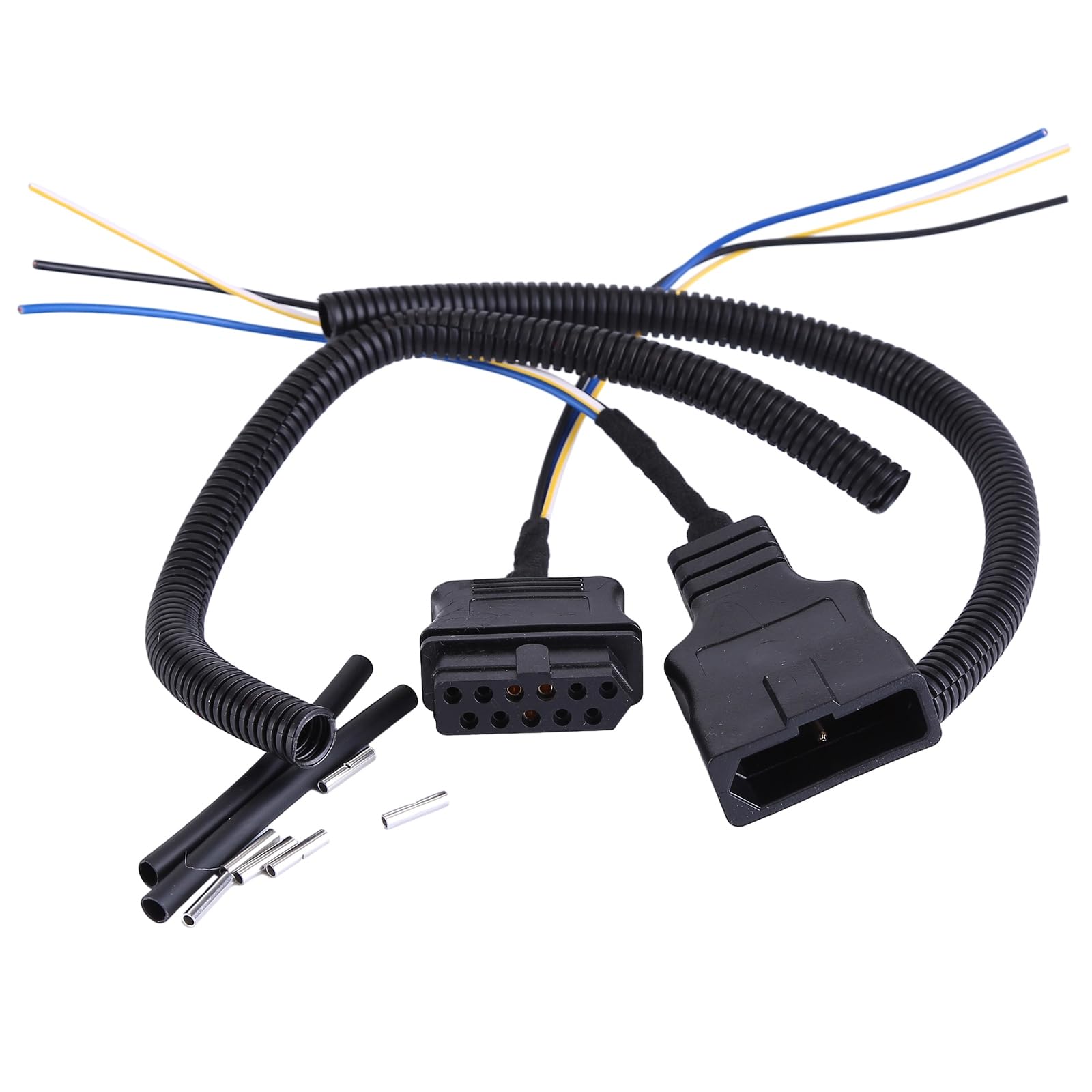 Amazon.com: Saitedudu Plow and Truck Side Wiring Harness 3 Plug ...
