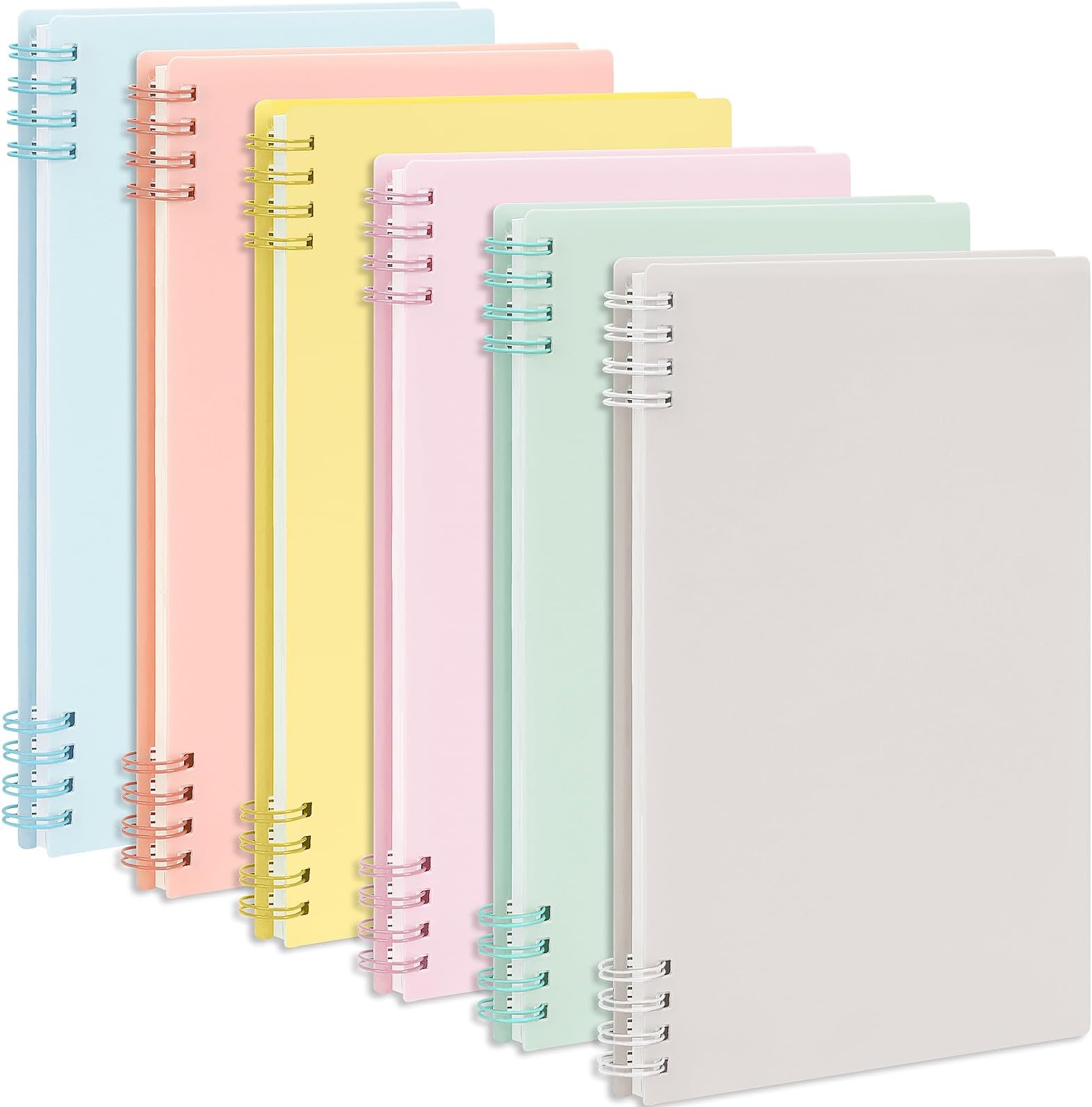 Amazon.com : EOOUT 3 Pack Dotted Spiral Notebook, 8.5" x 11", A4 ...