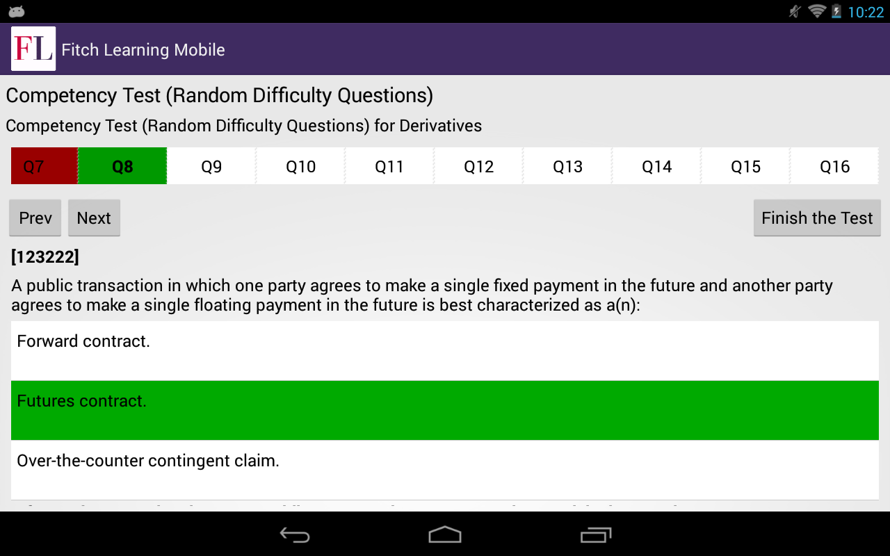 Fitch Learning Mobile - App on Amazon Appstore