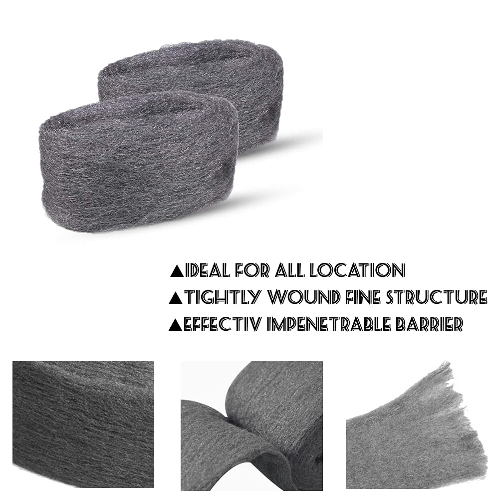 Snapklik.com : Sanding Steel Wool Fill Fabric DIY Kit, Gap Blocker ...
