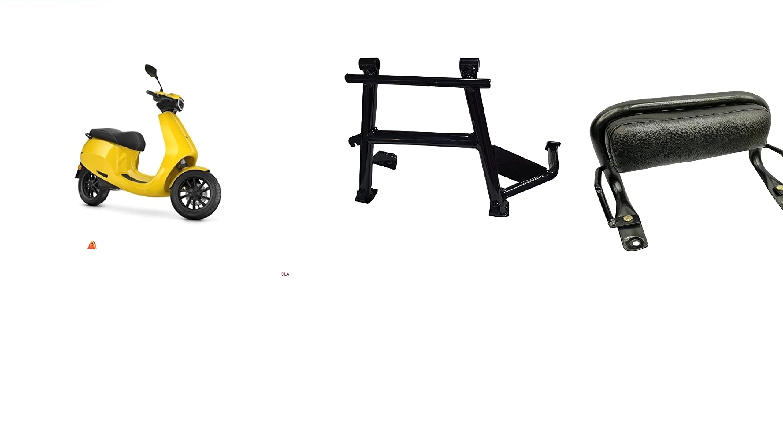 Samarth Deals Ola Electric Bike Pillion Backrest + Center Stand ...