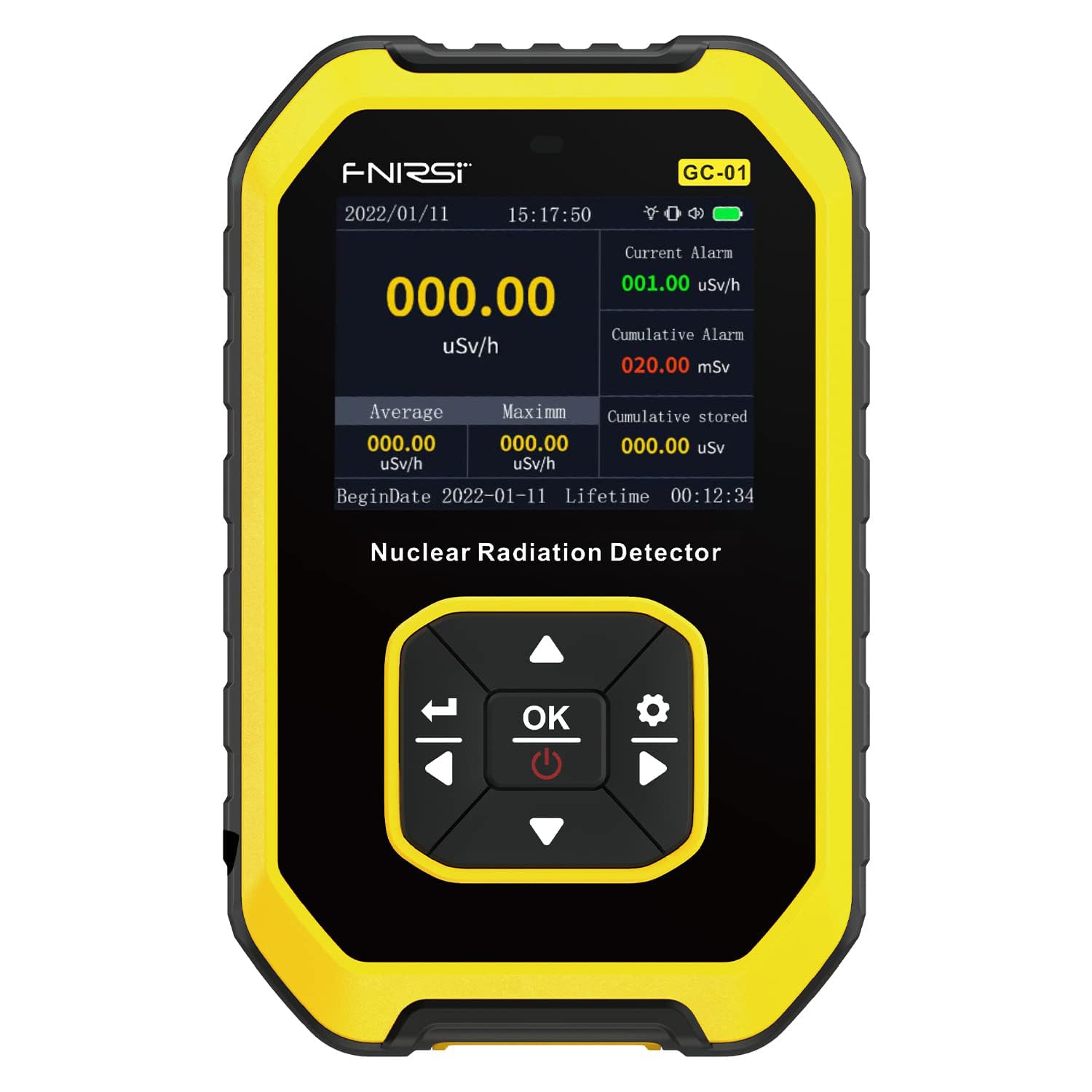 Echouswin Geiger Counter Nuclear Radiation Detector - Radiation ...