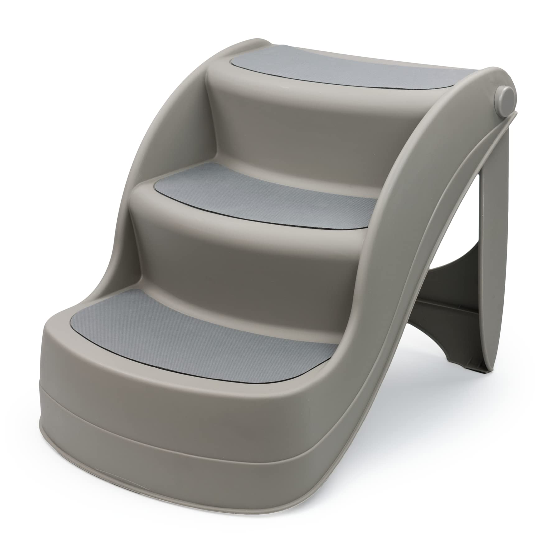 KCT Folding Portable Pet Steps Grey Lightweight Ladder - Suitable for ...