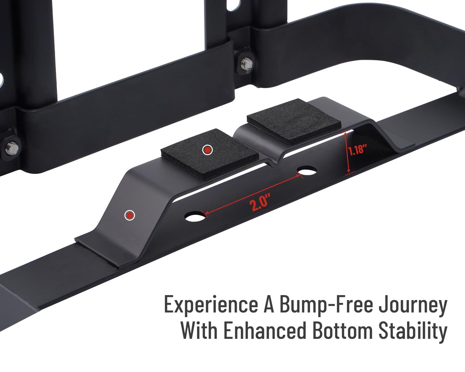 SPARKWHIZ Fuel Jug 5 Gallon Liquid Container Holder Mount, Gas Can 5 ...