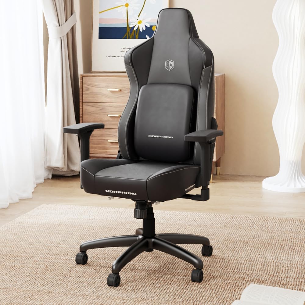 Amazon.com: Morphling Gaming Chair Dynamic Lumbar Support and Thicken ...