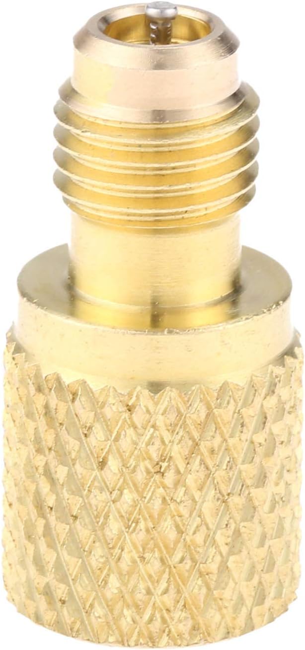 Amazon.com: Yellow Jacket 19124 1/4" Hose Adapter for Left-Handed A2L ...