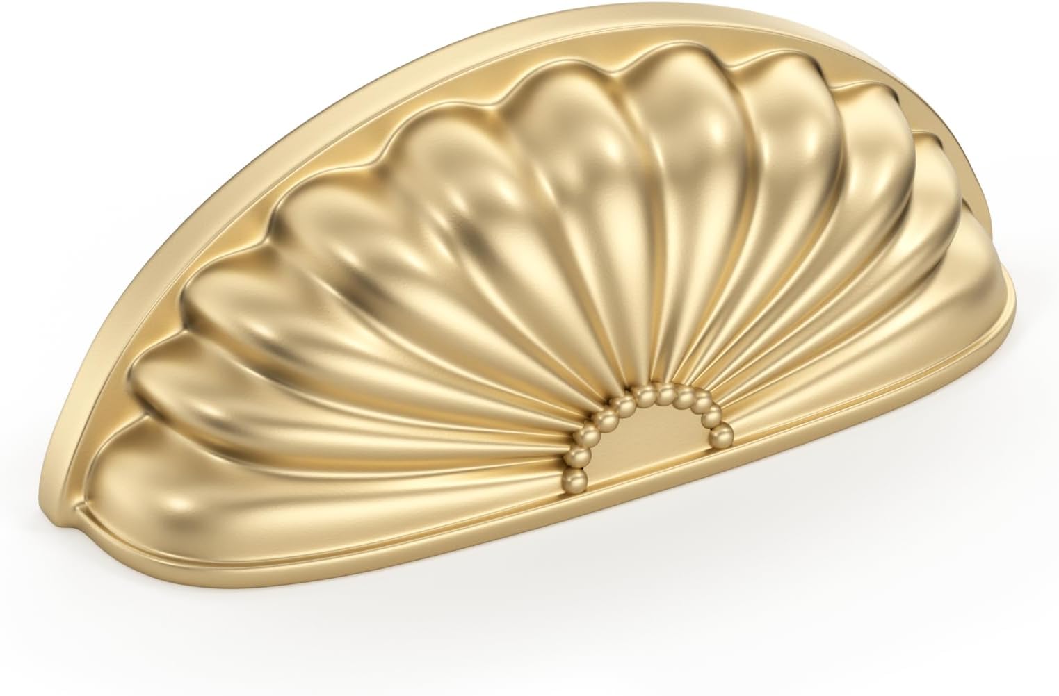 goldenwarm 6 Pack Gold Cabinet Handles Drawer Pulls Finger Edge Pull ...