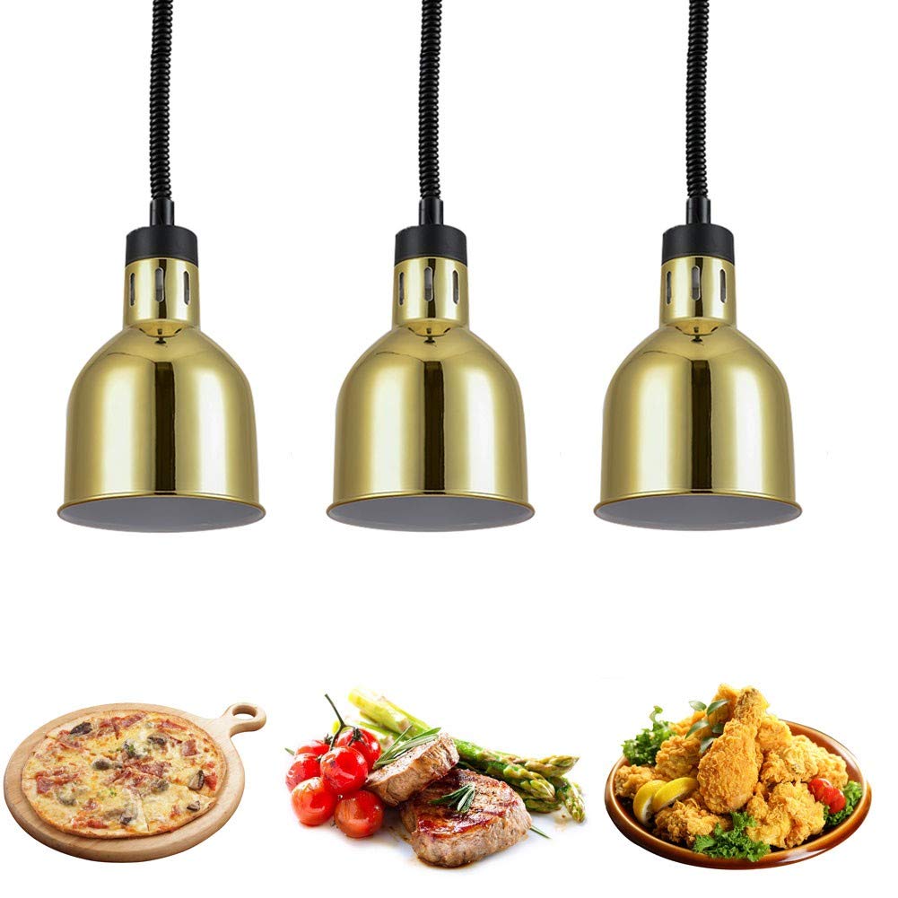 Infrared Lamp Food 2 Lamp Infrared Food Warmer Bridge HENDI Tools