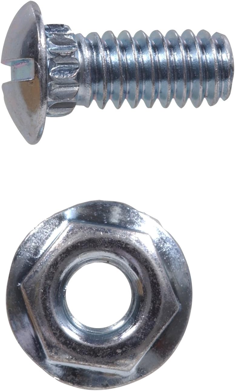 USA Premium Store Track Bolts - Garage Door Hardware Screw - Nuts ...