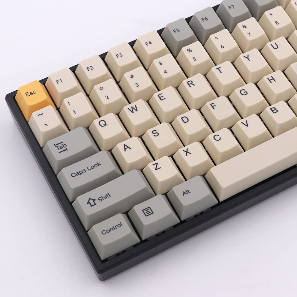 Amazon.com: BGKYPRO Cheese Theme Keycaps-Thermal Sublimation PBT Keycap ...