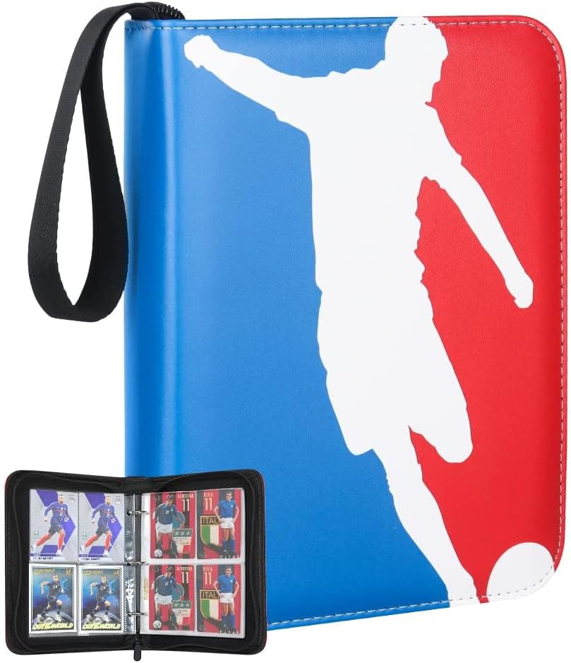 Amazon.com: Cocofit Trading Card Binder, 4 Pocket Card Collection ...