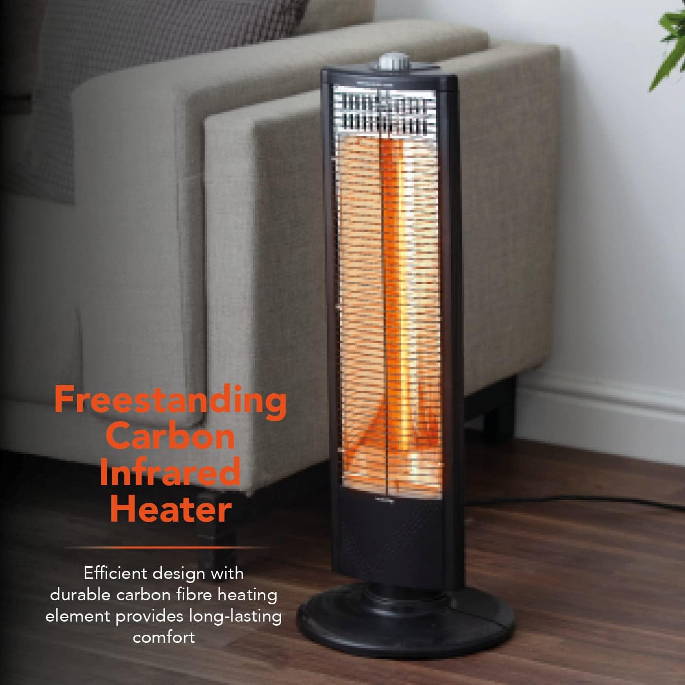 Warmlite WL42013 1KW Carbon Infrared Heater with Oscillation ...