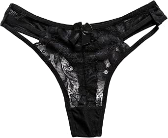 Hxiaen Sous-vêtements en dentelle pour femme - String extensible - 2 ...