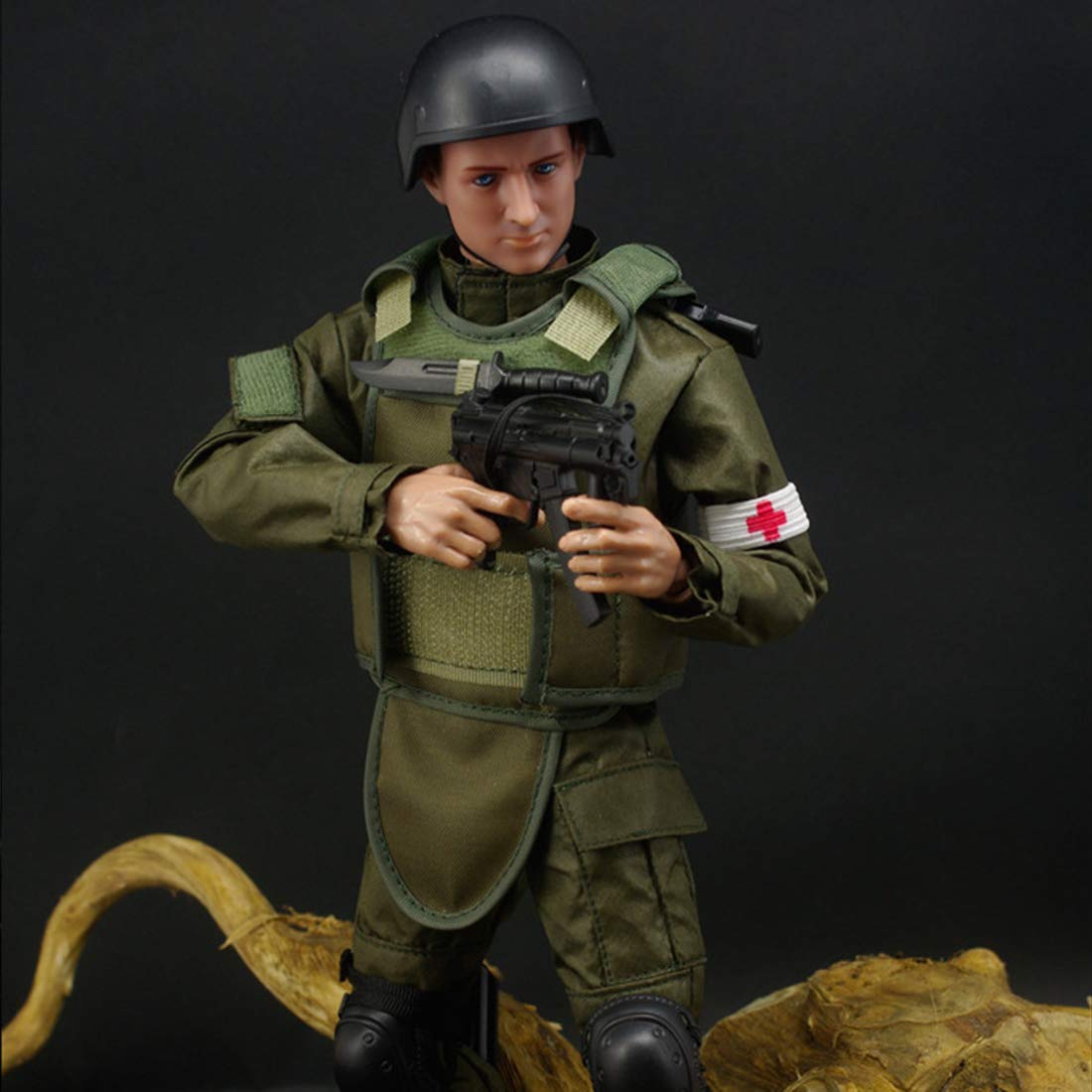 Amazon.com: Scakbyer 12 Inch Action Figures Military Set, 1/6 Scale ...