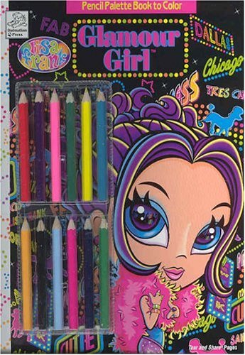 Lisa Frank Glamour Girl: Lisa Frank Book to Color With Colored Pencils ...