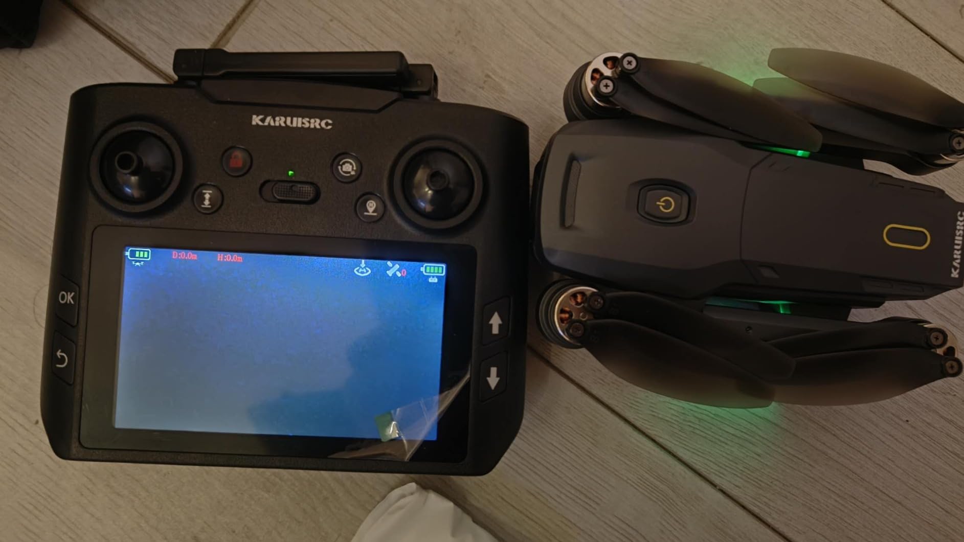 K600 GPS Drone con Camera 4K, Telecomando con Schermo brushless, Drone ...